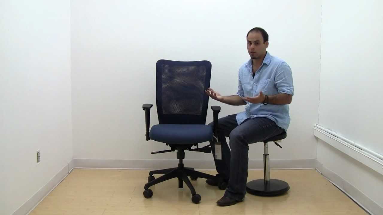 Allseating_Inertia High-Back Mesh Task Chair - YouTube
