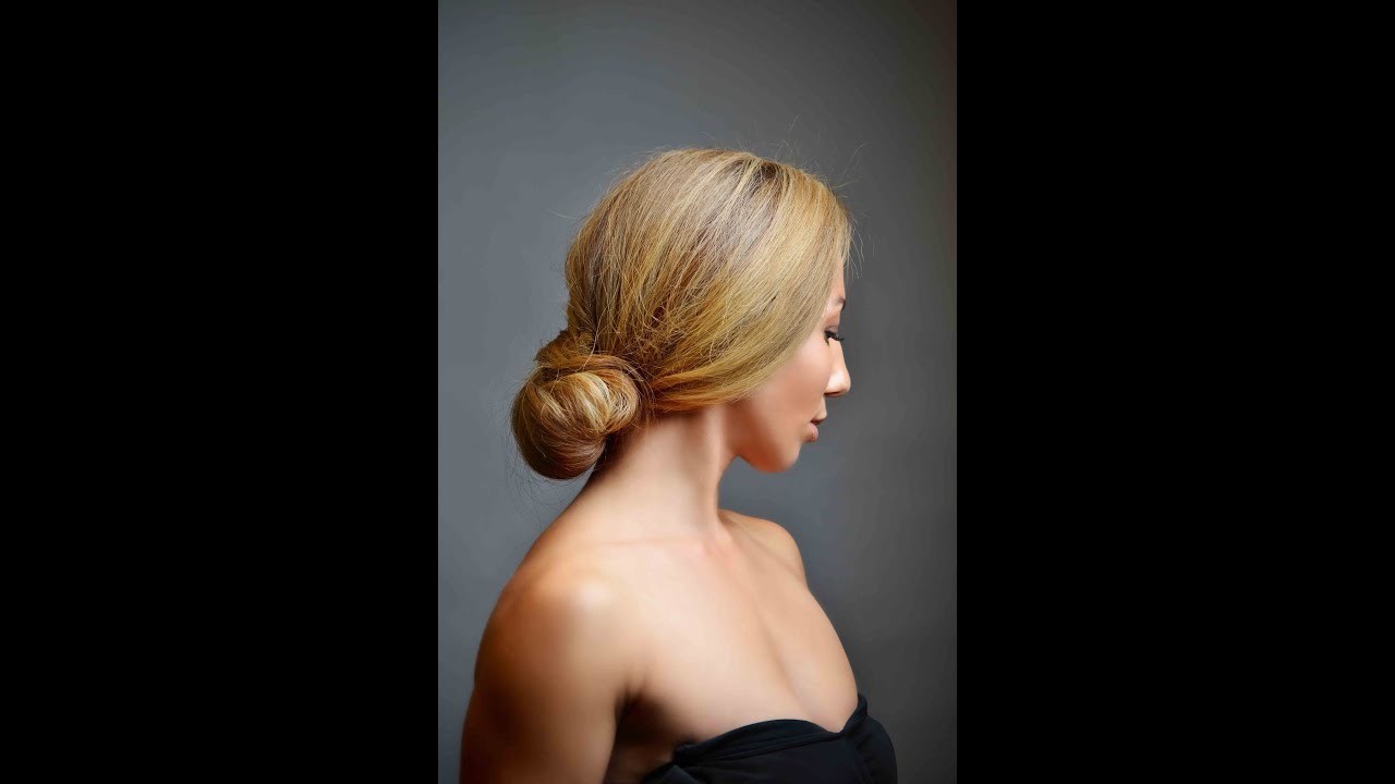 How to do Chignon in 5 mins - YouTube