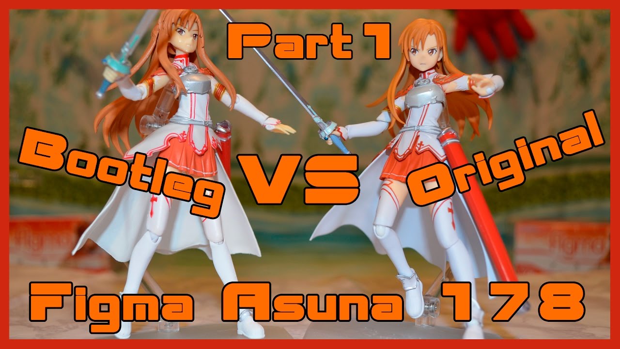 Обзор аниме фигурки Figma 178 Asuna ( Sword Art Online ) Original VS ...