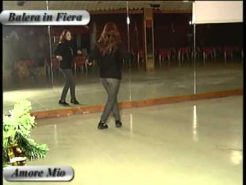 Balera in Fiera Balli di Gruppo Amore Mio - YouTube
