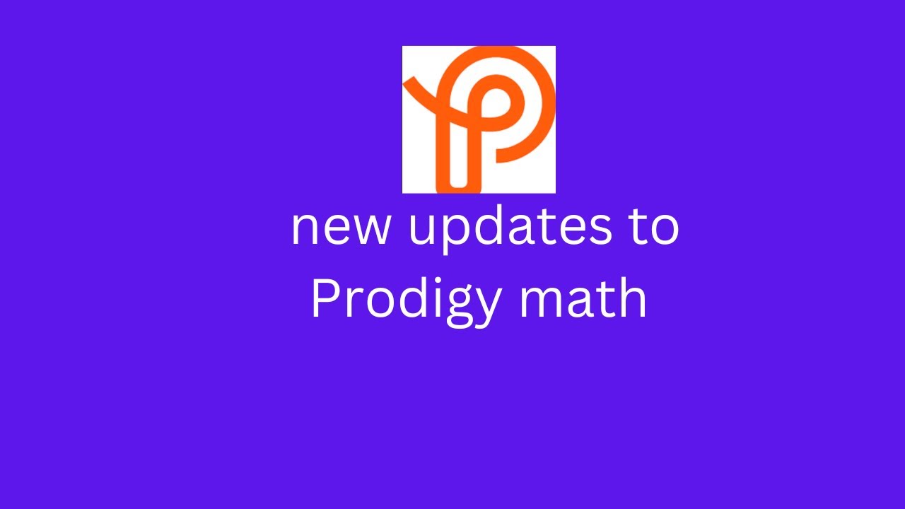 new updates to Prodigy math - YouTube