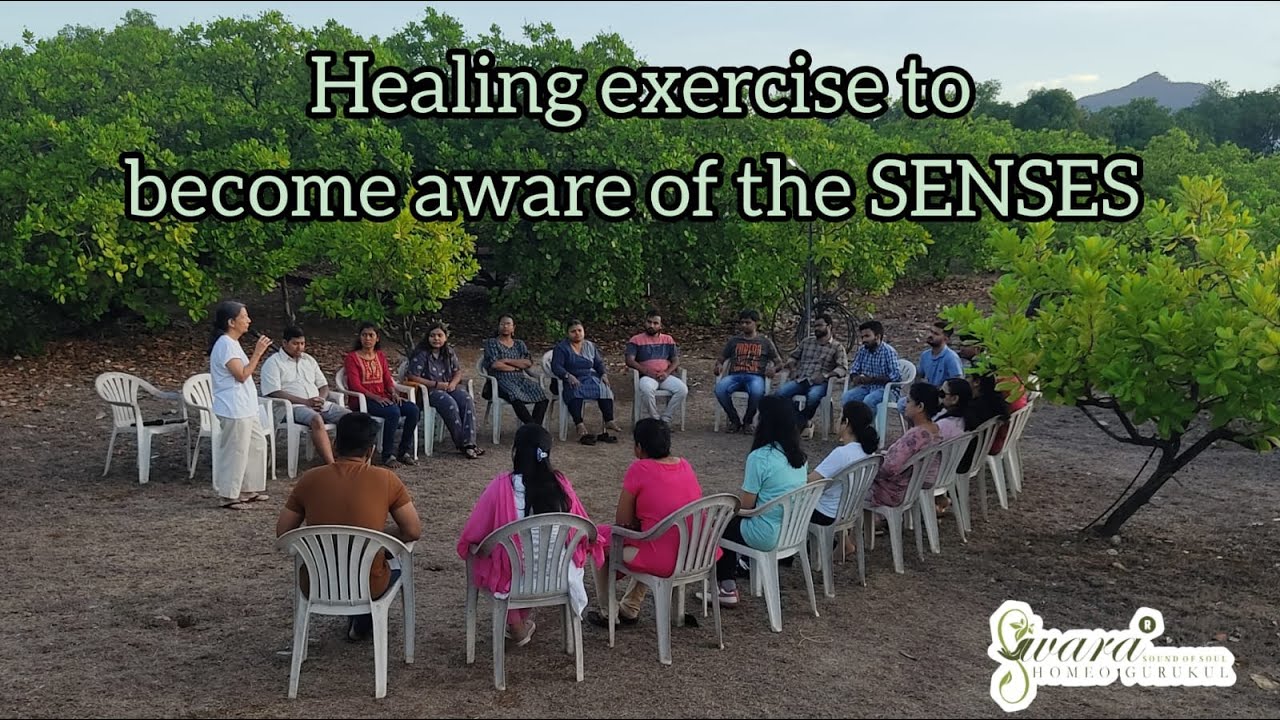 Healing exercise II Swara Homeo Gurukul II Dr. Shekhar Algundgi - YouTube