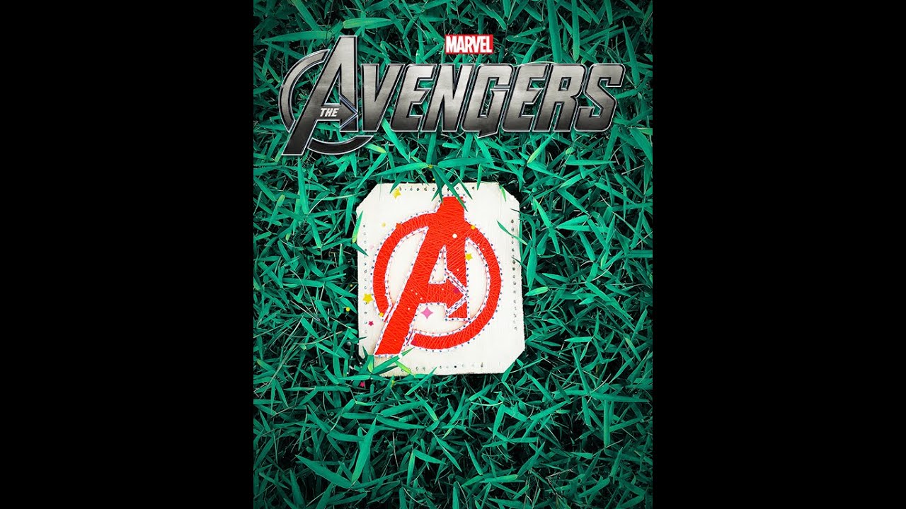 String Art AVENGERS - YouTube