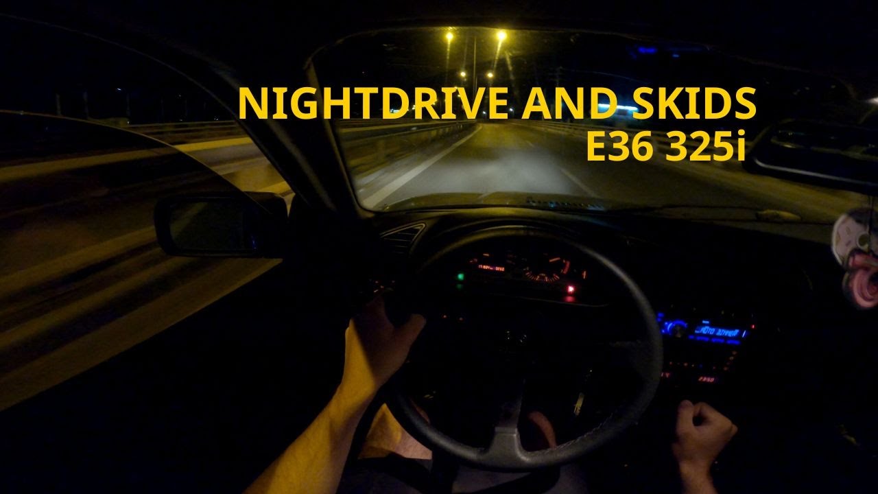 ΝΥΧΤΕΡΙΝΗ ΒΟΛΤΑ ΜΕ E36 325i ΚΑΙ ΠΑΝΤΙΛΙΚΙΑ 🌙 | NIGHTDRIVE AND SKIDS E36 ...