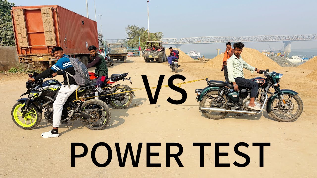 Mt155 Or Ns125 VS Bullet 350 Power Test , Bullet Se Ye Umeed Nhi Thi 😱😱 ...