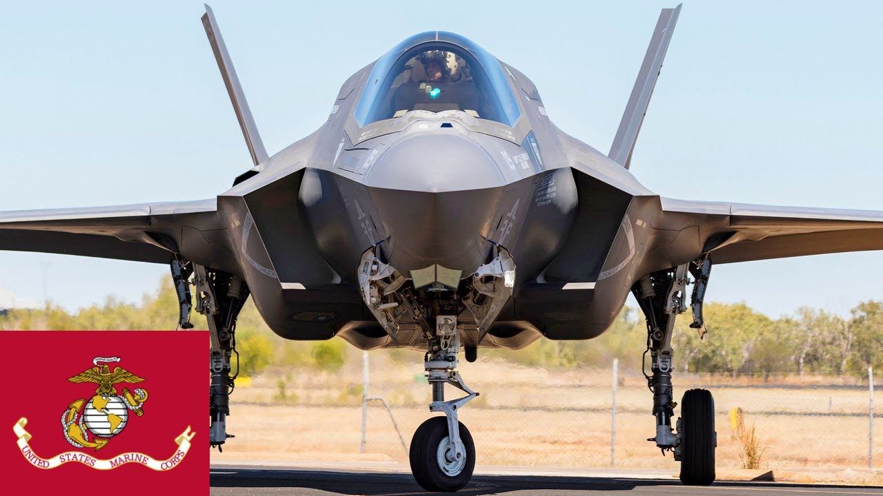 US Marines. F-35B Lightning II stealth fighters at the Royal Australian ...