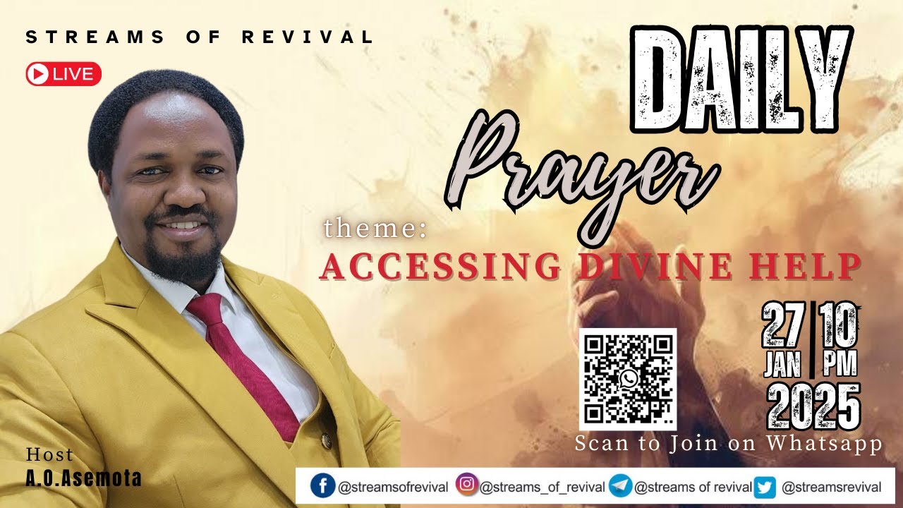Accessing Divine Help on The Altar of Prayer. DAILY PRAYER Monday 27th ...