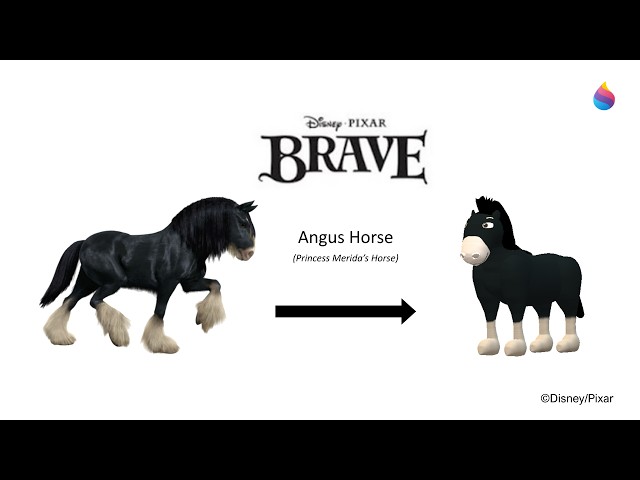 Angus Horse Brave