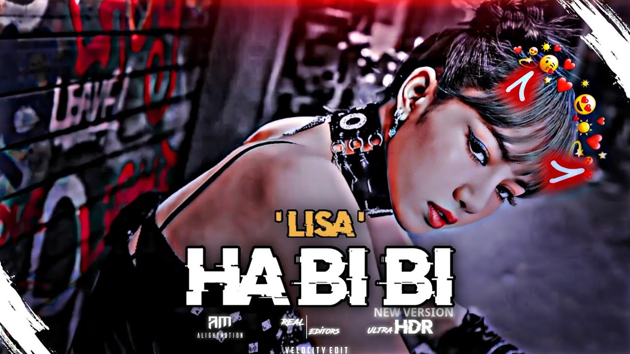Lisa💞Habibi🔥 velocity edit🥀 status video||blackpink lisa 💕cute 😘status ...