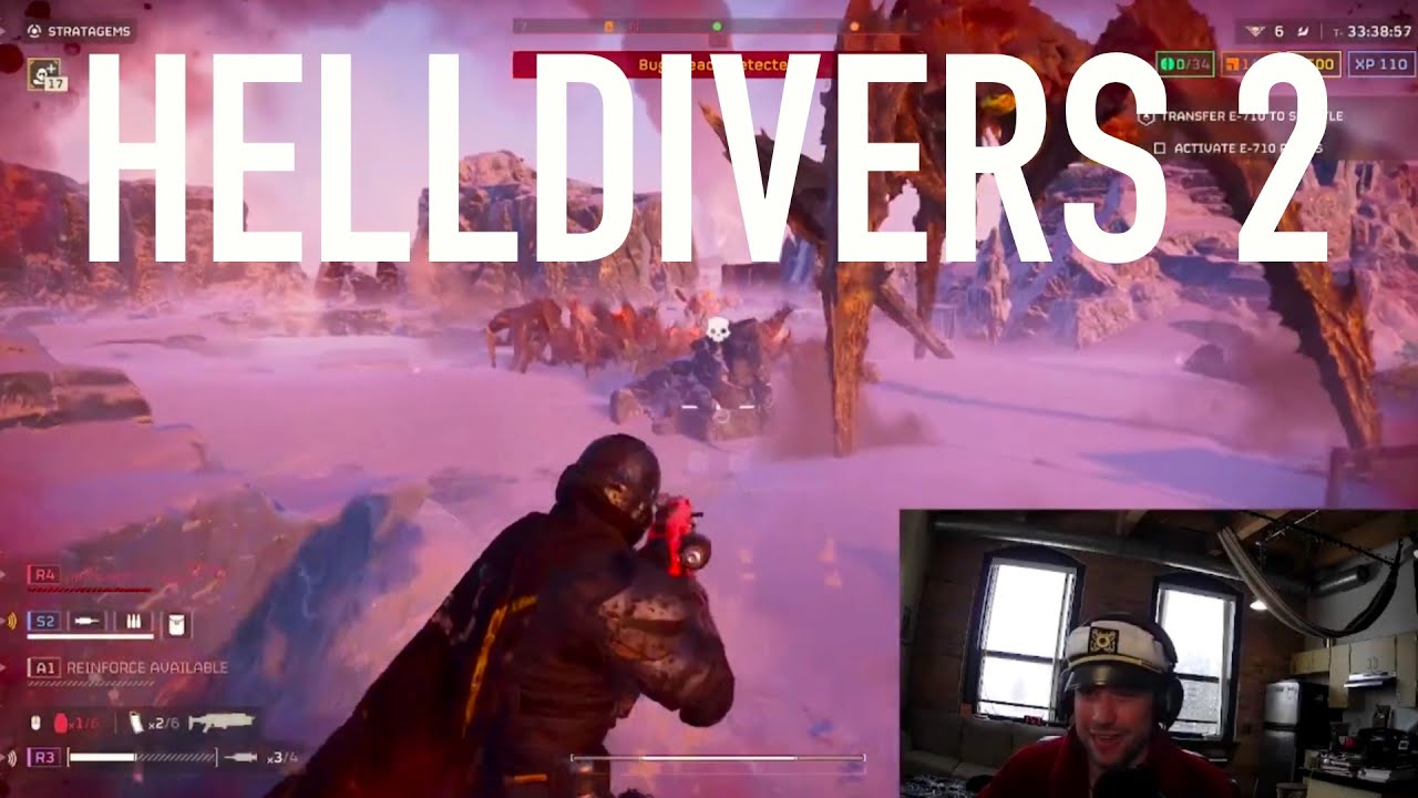 "Chiddy Chiddy Bang BANG" | Helldivers 2 Gameplay w/ @AXAPWARDY & Grinch - YouTube