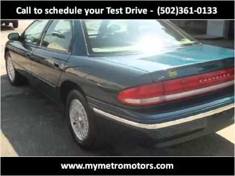 1996 Chrysler Concorde Used Cars Louisville KY - YouTube