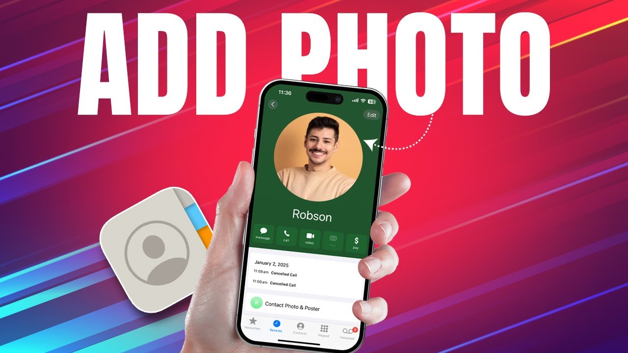 How to Add a Photo to Contact on iPhone | Assign a Picture to an iPhone ...