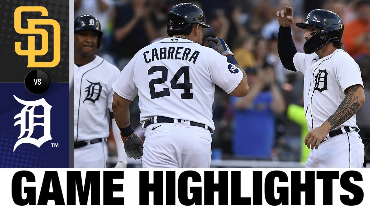 Padres vs. Tigers Game Highlights (7/25/22) | MLB Highlights - YouTube
