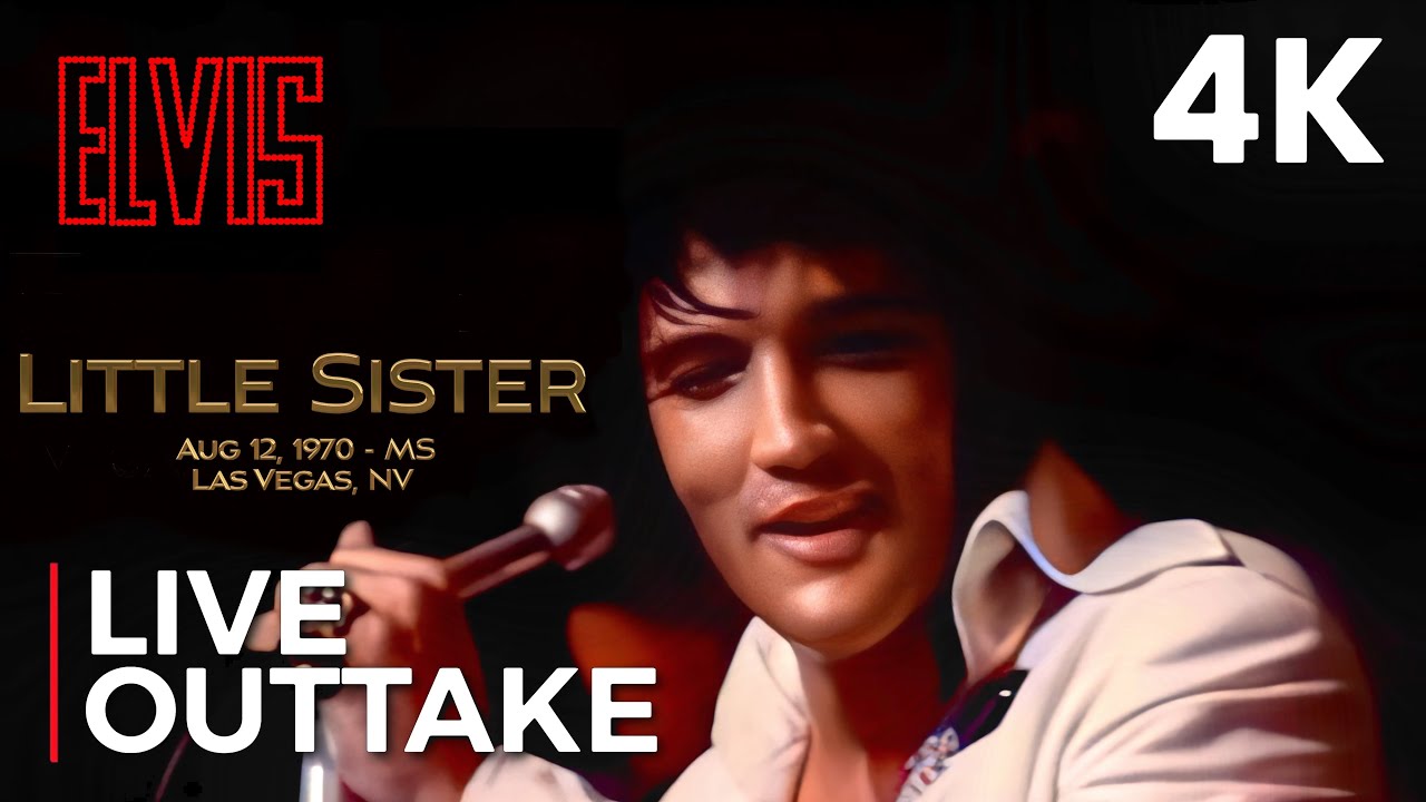 Little Sister/Get Back | Elvis Presley 4K (Live Music Video) Outtake ...
