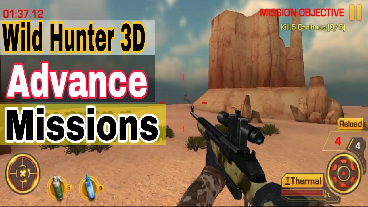 Game | Wild Hunter 3D | Missions Advance | Episode #7 - YouTube