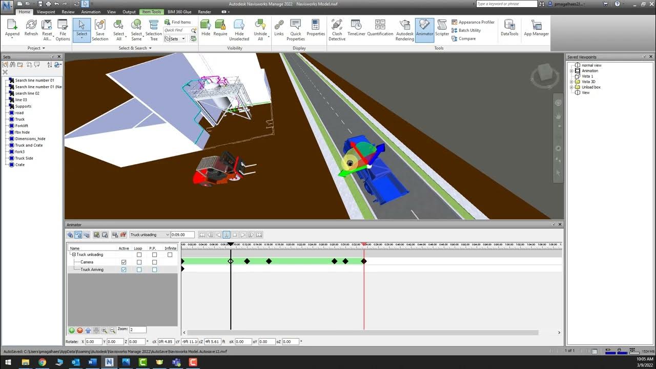 Creating an Animation in Your Navisworks Model - YouTube