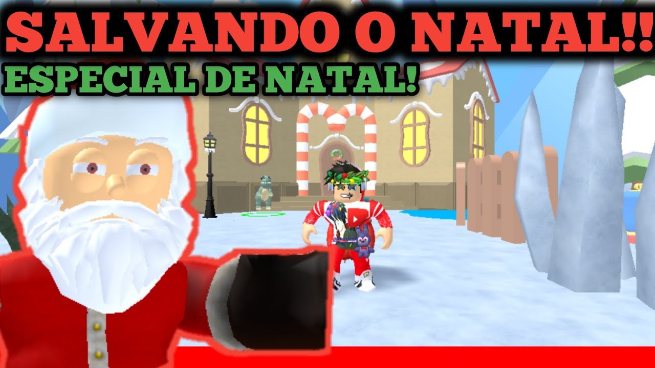 SALVANDO O NATAL NO ROBLOX - (ESPECIAL DE NATAL) A VERDADEIRA HISTÓRIA ...