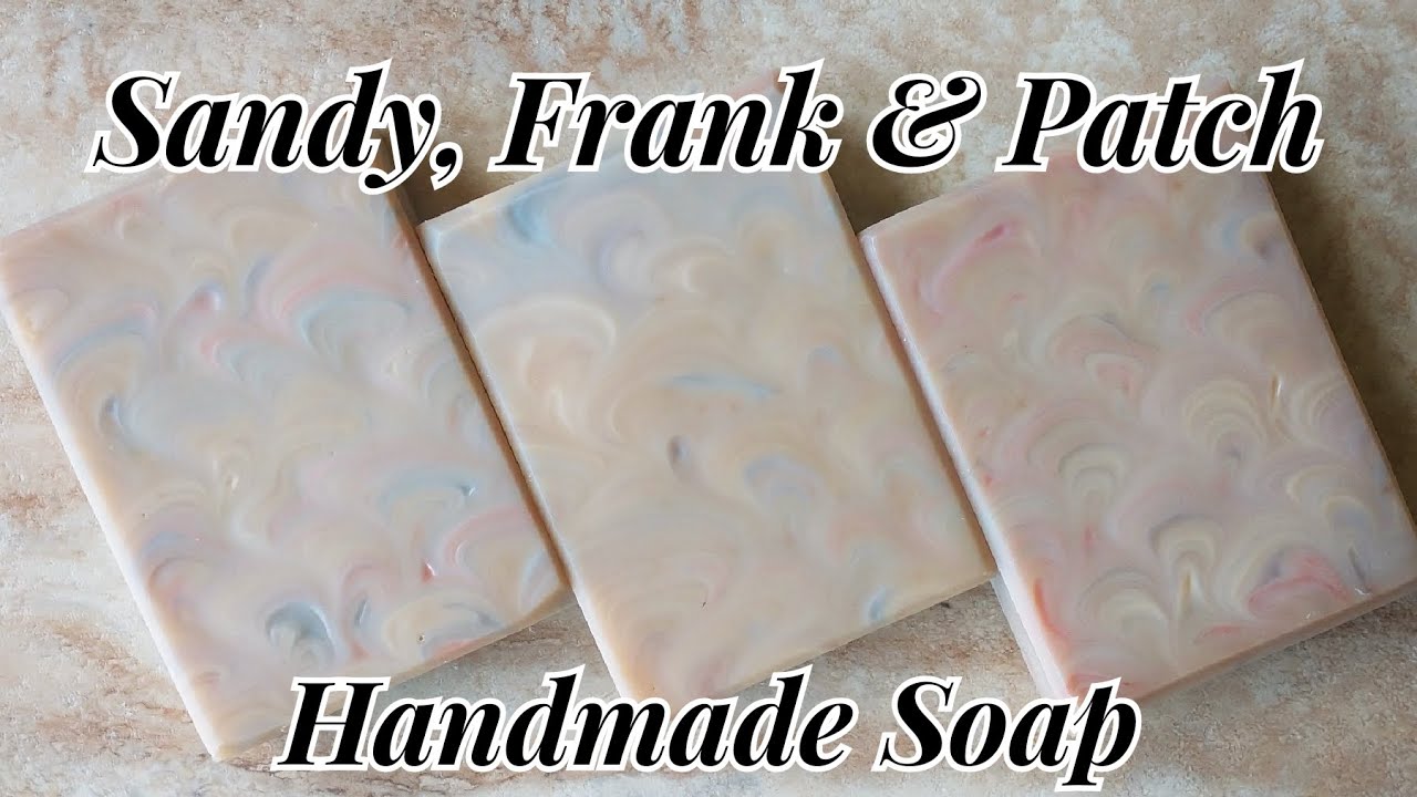 Sandy, Frank & Patch - Handmade Cold Process Soap - Modified Peacock ...