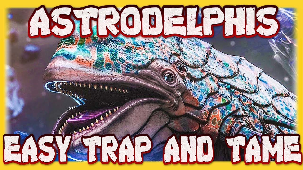 Ark Survival Evolved : Genesis Part 2 Astrodelphis Easy Trap And Tame ...
