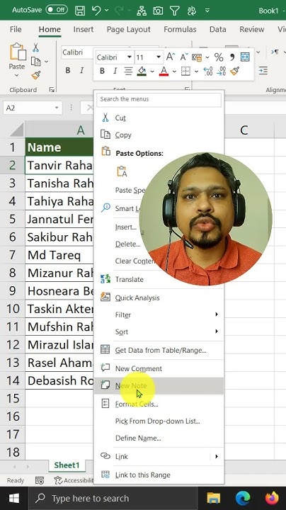 MS Excel Hidden Tips and Tricks 😃#exceltraining #excel #excelbangla - YouTube