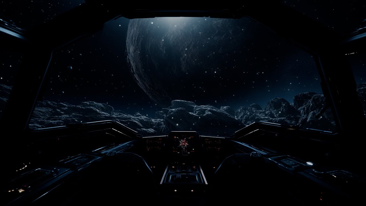 Cosmic Mindfulness | Spacecraft Cockpit ASMR Relaxation, Meditation ...
