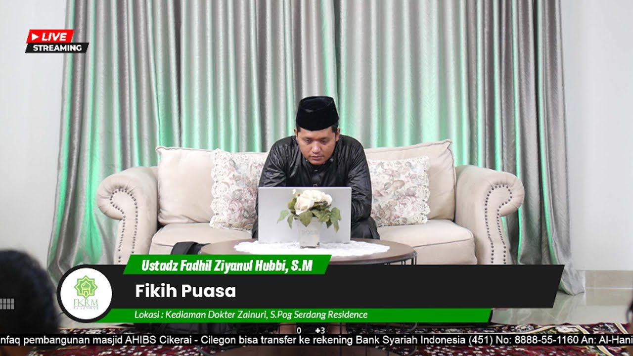 Ustadz Fadhil Ziyanul Hubbi S M Fikih Puasa Nyantren Weekend