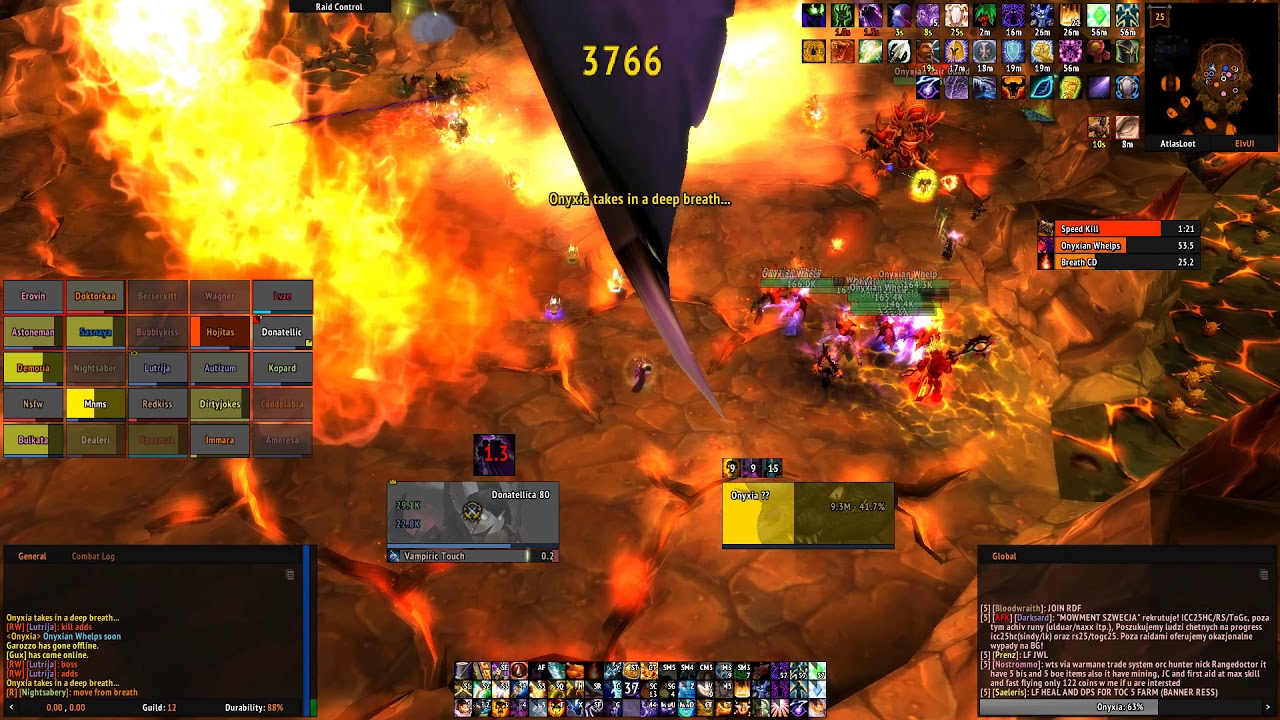 TDC vs Onyxia [Many Whelps! Handle It! (25 player)] Achievement - YouTube