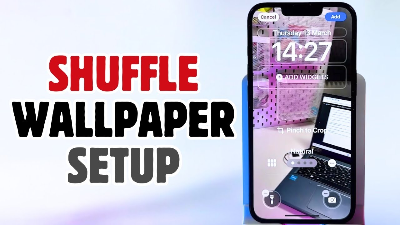 How to Use Photo Shuffle Wallpaper on iPhone 16e - Simple Step-by-Step ...