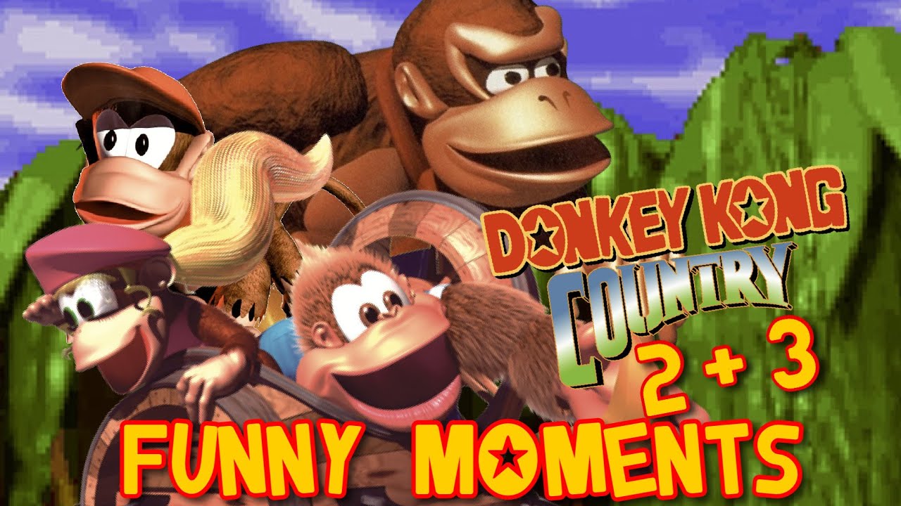 WiiLikeToPlay - Donkey Kong Country Series Funny Moments - YouTube