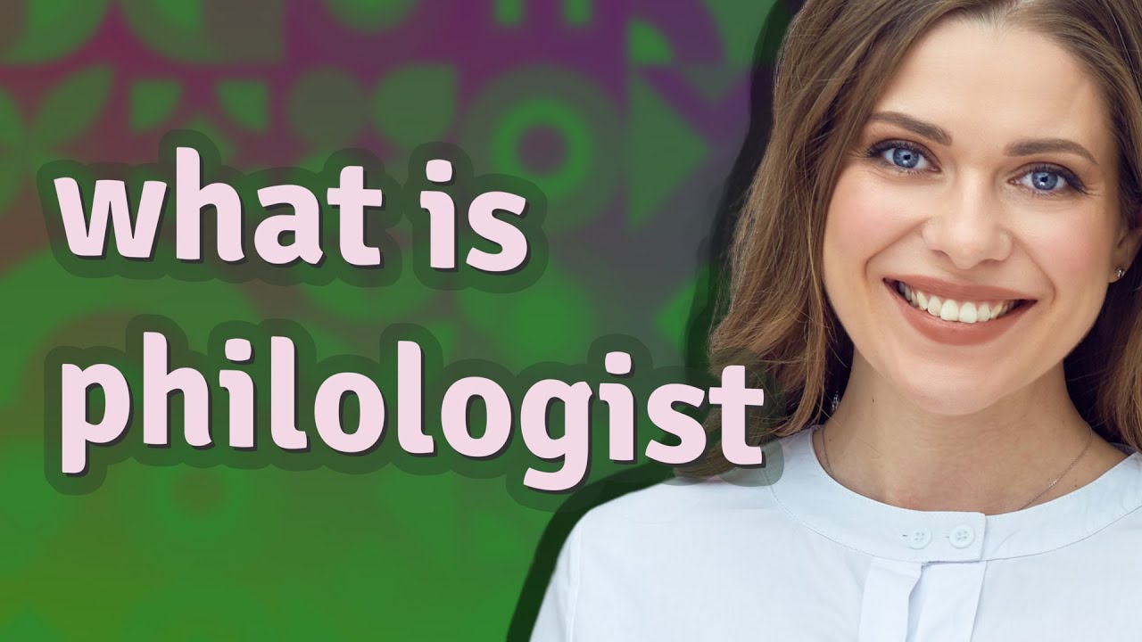 Philologist | meaning of Philologist - YouTube