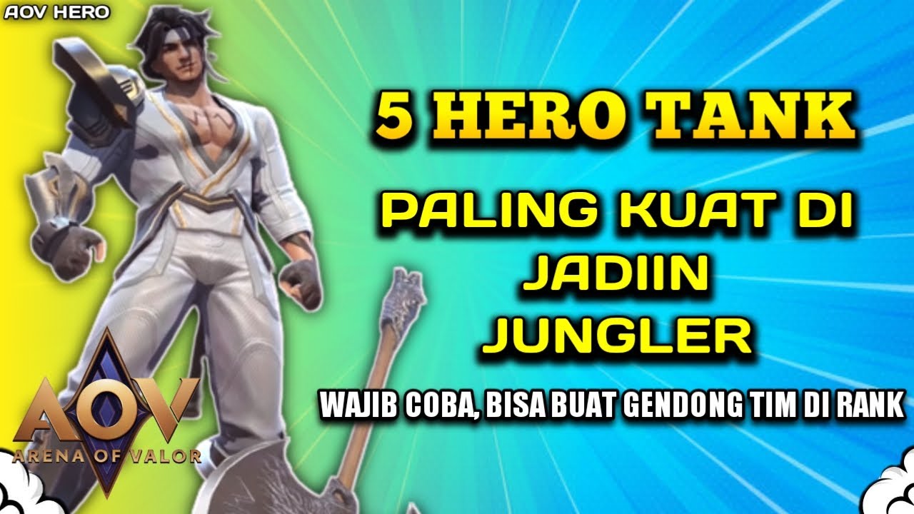5 Tank Jungle AOV - Best Tank AOV - Arena of Valor • Liên Quân mobile ...