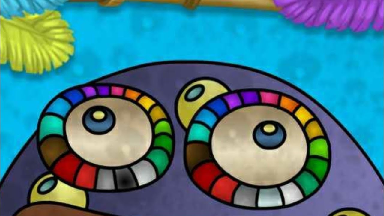 My Singing Monsters Coloring Book Toe Jammer - YouTube
