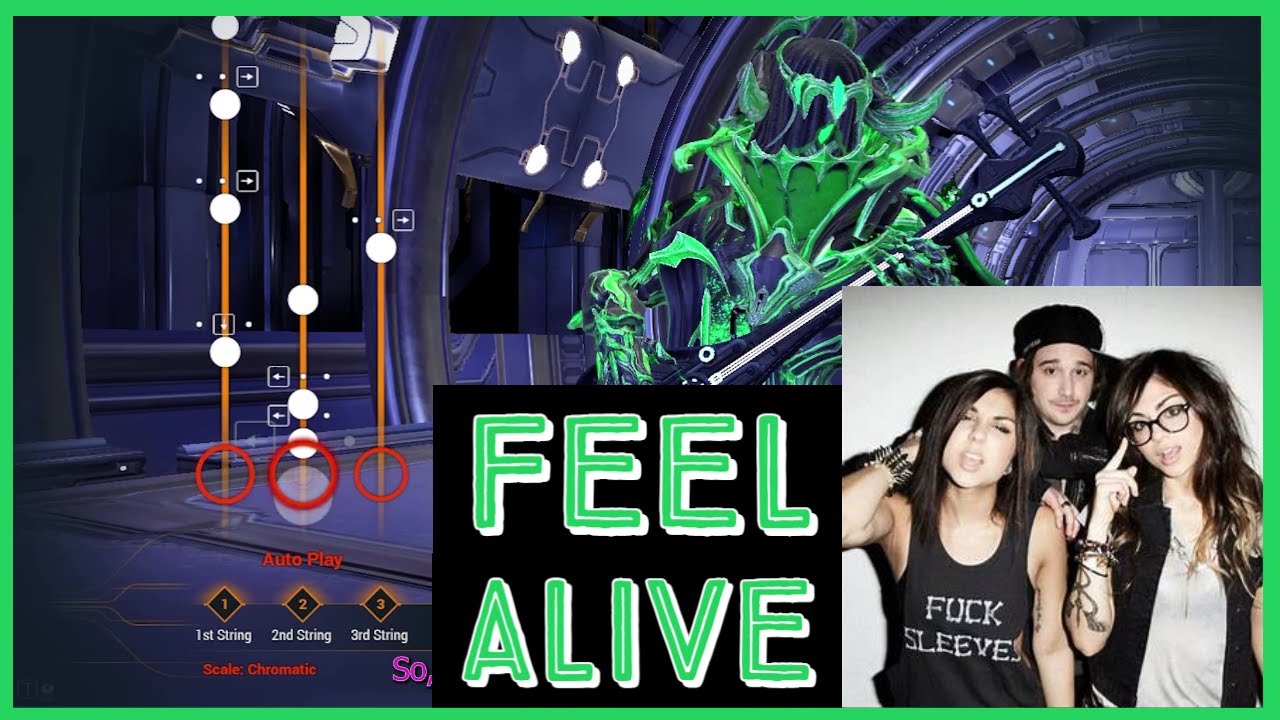 Warframe Shawzin: Krewella - Alive (Playable Cover) - YouTube