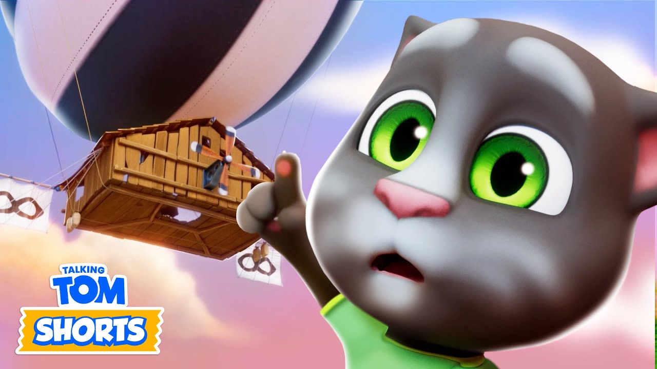 🌳🏠 Flying Treehouse 😱 Talking Tom Shorts - YouTube
