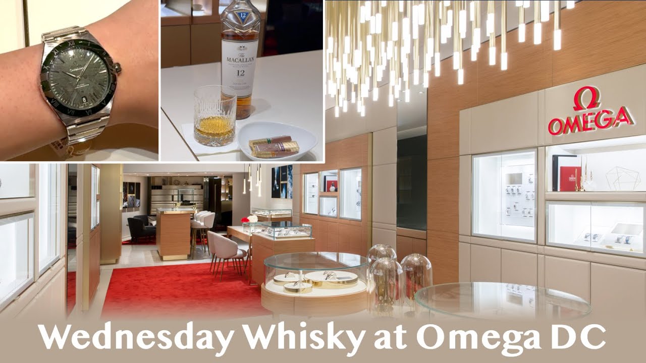 Constellation Meteorite Dial on the Wrist and Wednesday Whisky at Omega ...