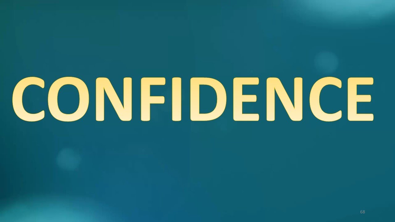 Confidence - YouTube