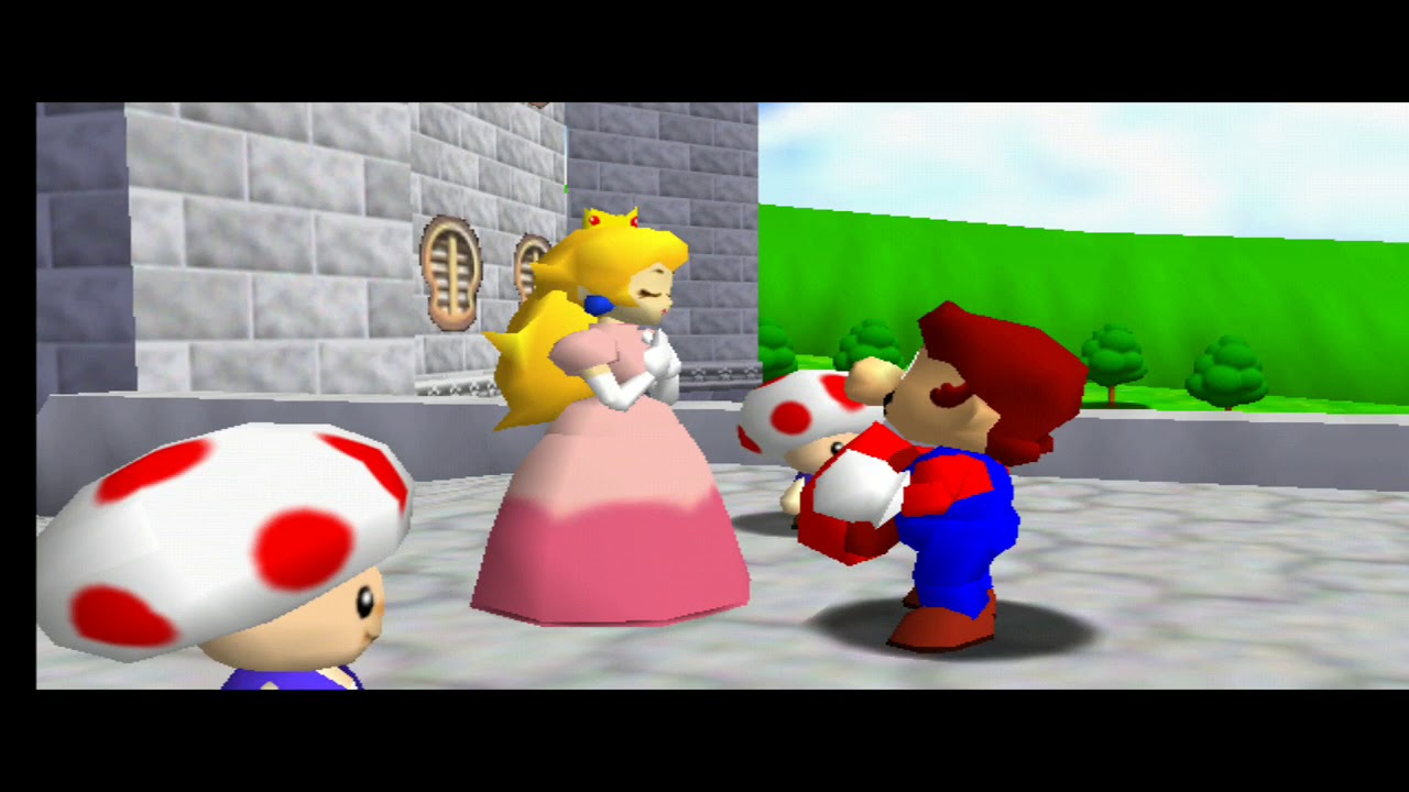 Super Mario 64 Final Boss+Ending+How To Get 100 lives for mario - YouTube