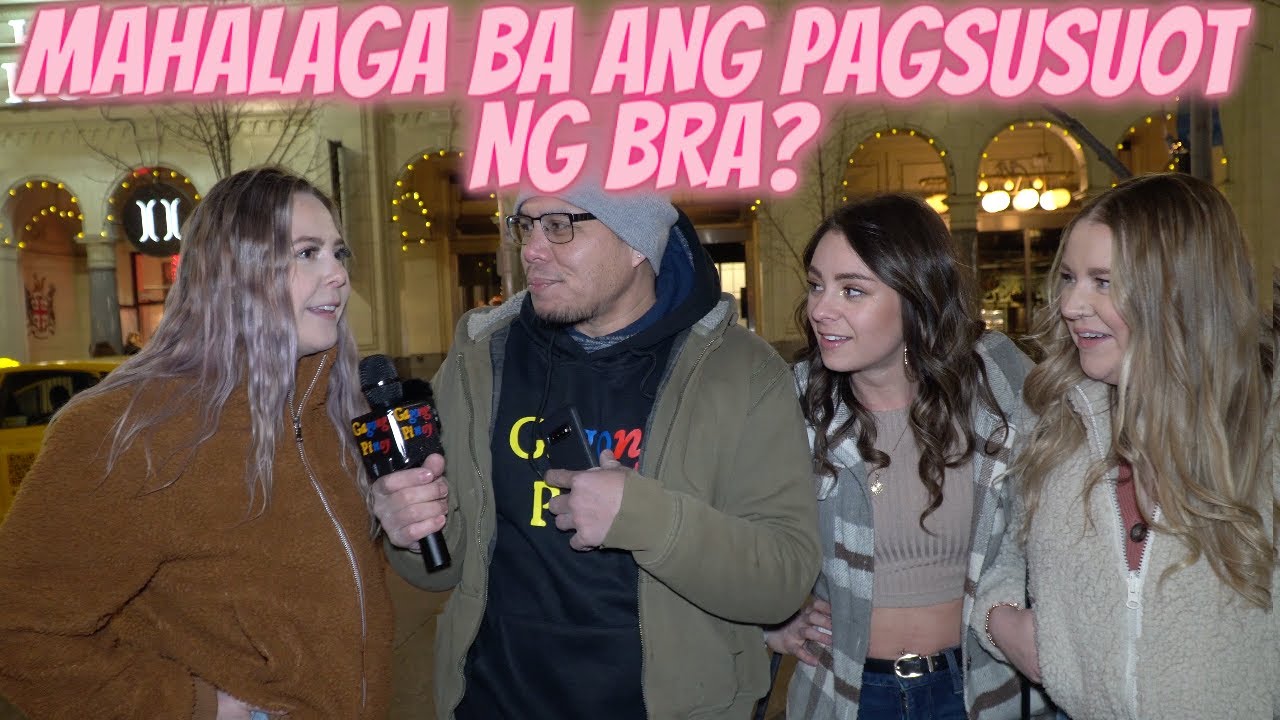 Gagong Pinoy Asking Canadian Girls Random Question - YouTube