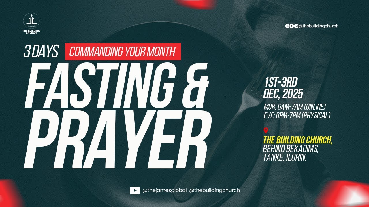DAY ONE - MORNING: DECEMBER 2025 COMMANDING YOUR MONTH with Pastor ...