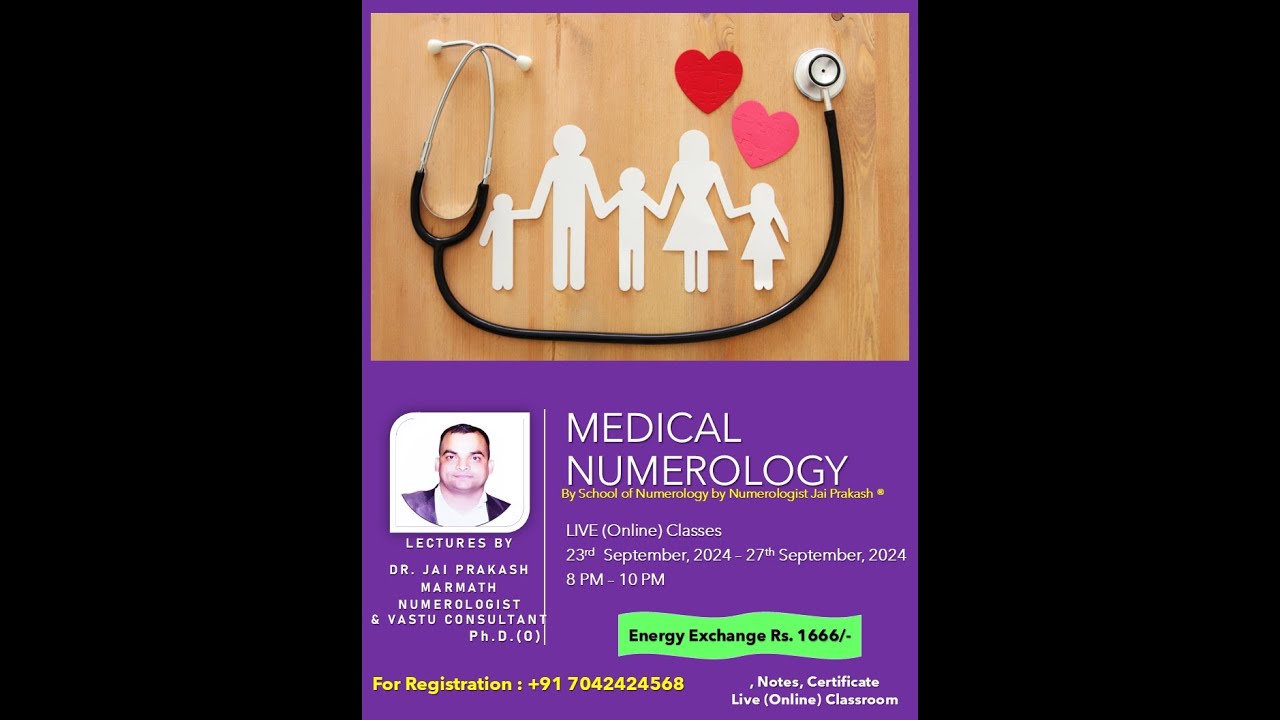 Medical Numerology - YouTube