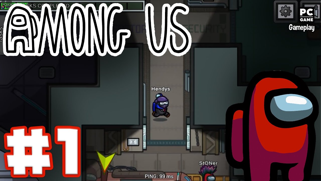 Among Us - Gameplay No Commentary - Part 1 (PC) - YouTube