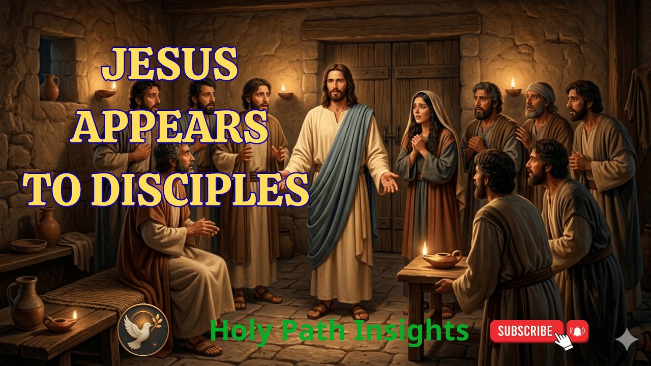 Jesus Appears to Disciples – Peace in the Locked Room and the Gift of ...