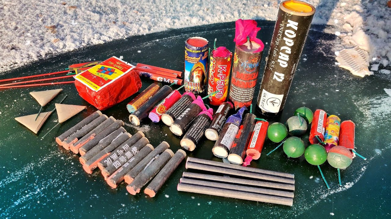 🔥 МОЩНАЯ ПЕТАРДА + ЛЁД ️ВЗРЫВАЕМ ПЕТАРДЫ НА ЛЬДУ🔴ТЕСТ БОЛЬШИХ ПЕТАРД ...