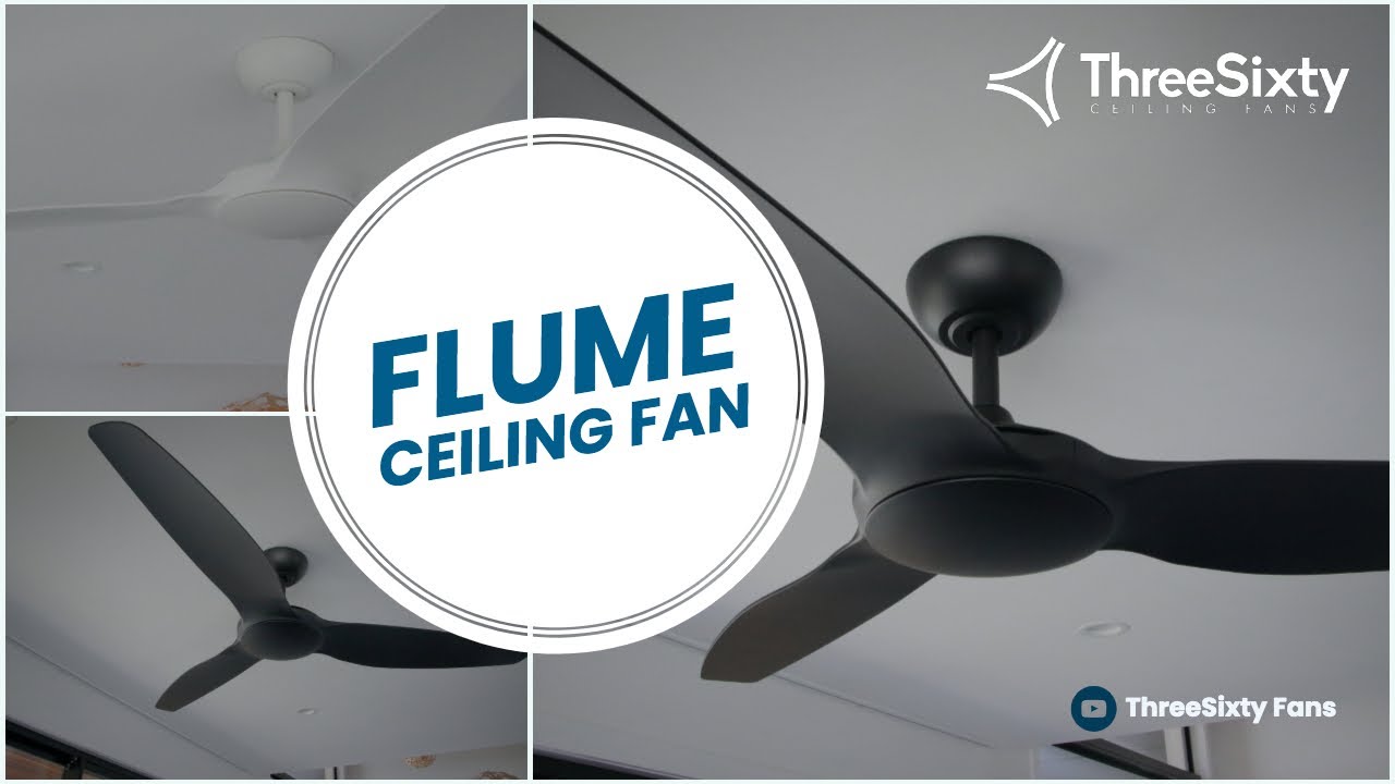 60" Flume Ceiling Fan by ThreeSixty Fans - YouTube