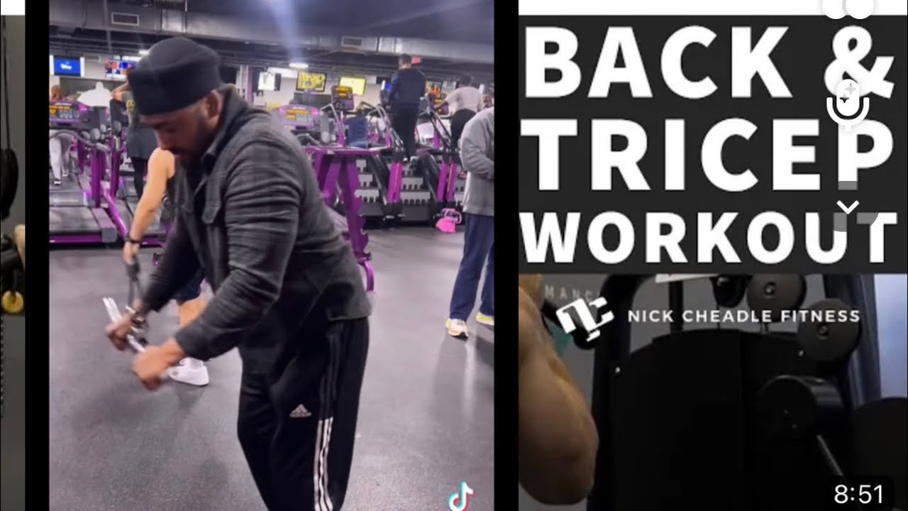 Back &triceps workout - YouTube