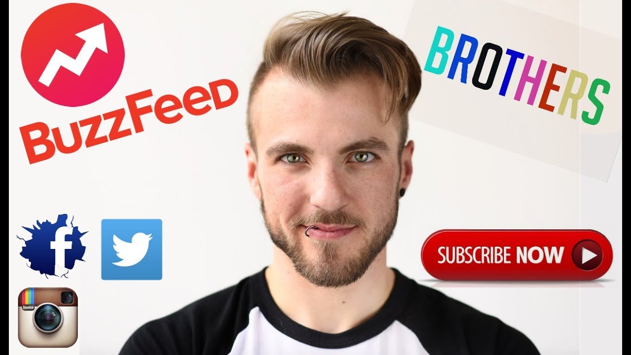 BuzzFeed Photoshoot Behind the Scenes & Brothers Web Seiries - YouTube