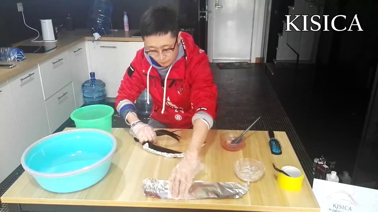 kisica hair testing 2 - YouTube