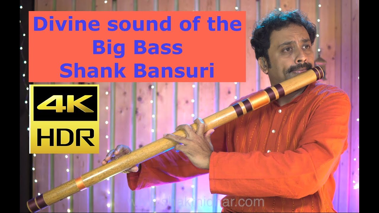 Morning Meditation with Divine Sound of the #Bass Shank #bansuri ...