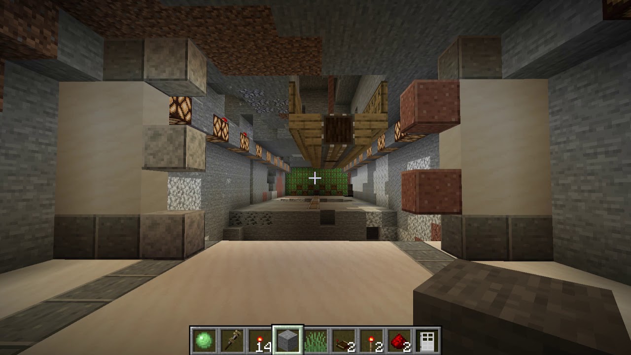 Minecraft Create Mod Bunker - YouTube