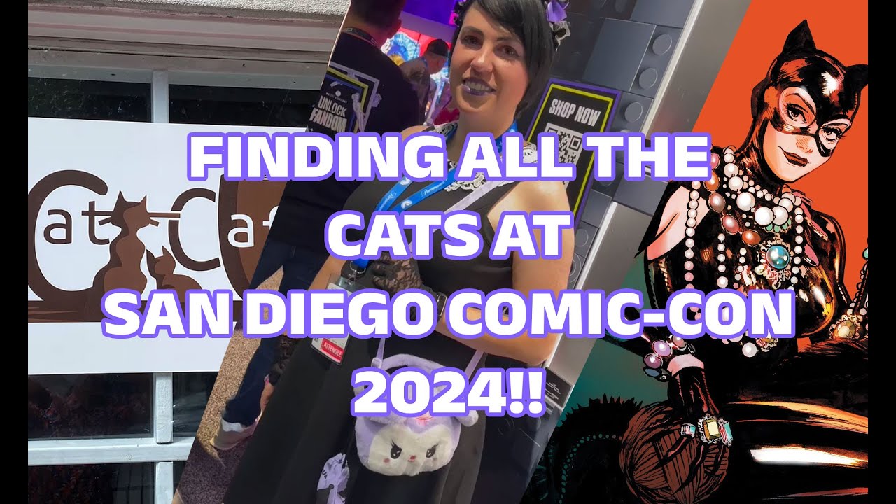 Finding ALL THE CATS at San Diego Comic-Con 2024 - YouTube